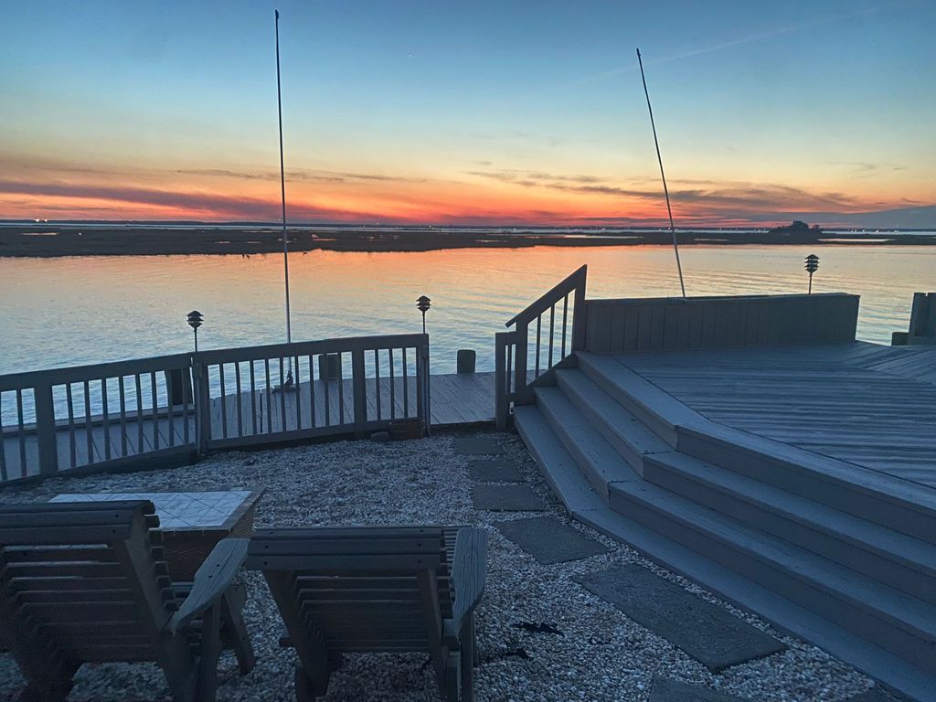 Waterfront with Gorgeous Sunset and Open Bay Views - Lavallette, NJ ...